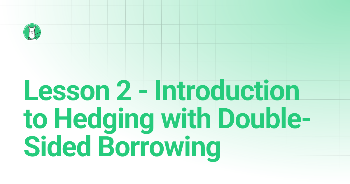 Lesson 2 - Introduction to Hedging with Double-Sided Borrowing | Alpaca ...