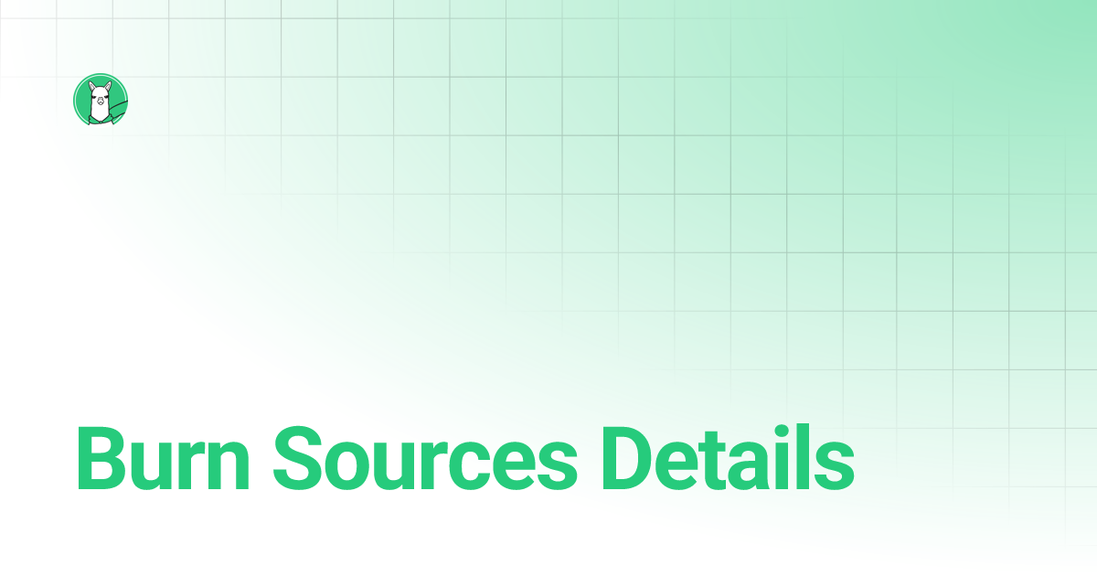Burn Sources Details | Alpaca Finance
