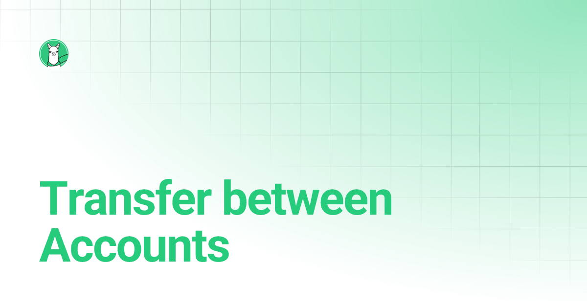 Transfer between Accounts | Alpaca Finance